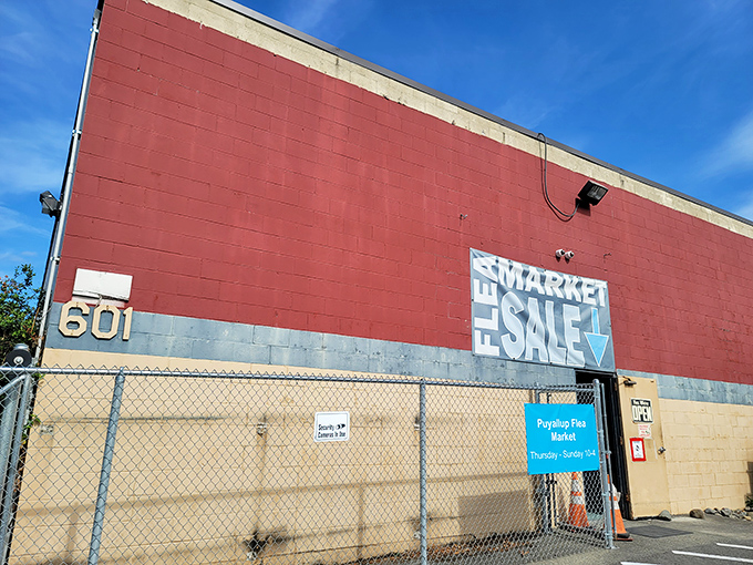 Rain or shine, the treasure hunt continues at Puyallup's sprawling indoor market – a Pacific Northwest shopper's dream come true.