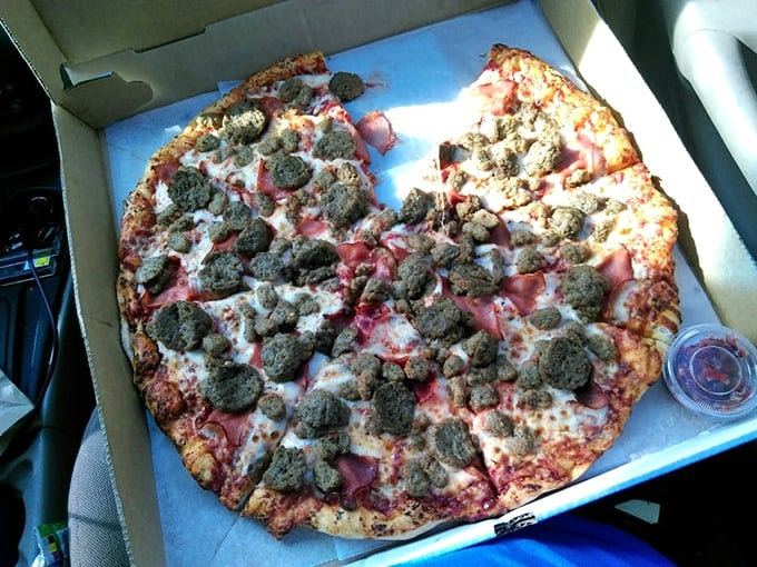Even in a hot dog joint, their pizza demands respect—proving The Dog House isn't a one-trick pony but a full culinary carnival.