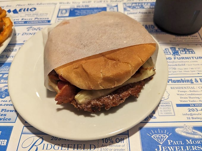 Simple yet sublime, this classic cheeseburger proves that perfection doesn't require fancy tricks—just quality ingredients and decades of know-how.