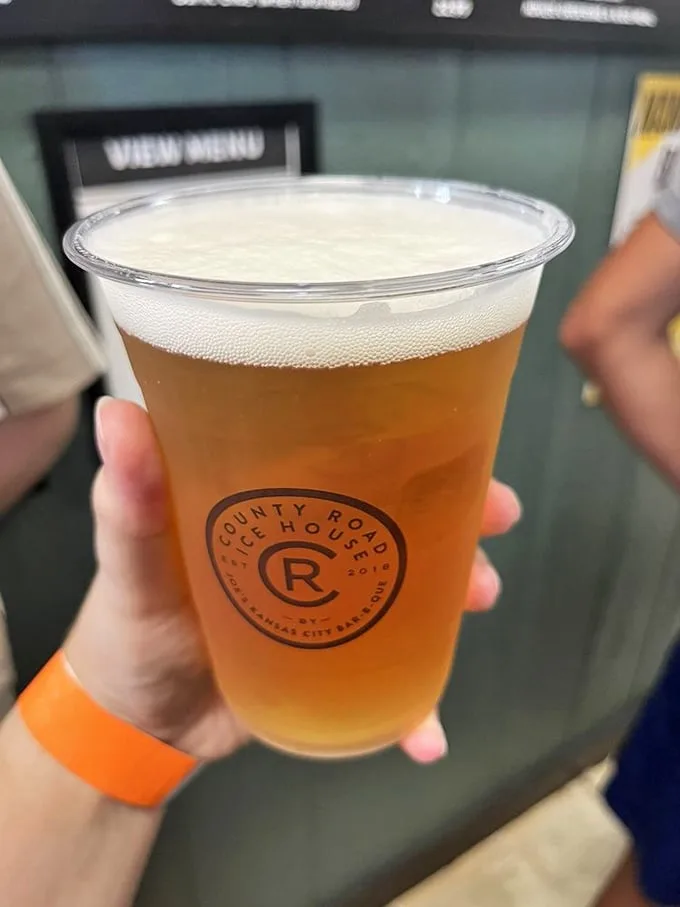 A cold local brew in a plastic cup—the perfect palate cleanser between bites of smoky perfection. Sometimes simplicity is the ultimate sophistication.