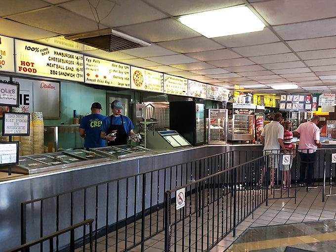 The snack bar isn't just feeding stomachs—it's nourishing traditions with every hot dog, popcorn box, and fountain soda served with a side of nostalgia.
