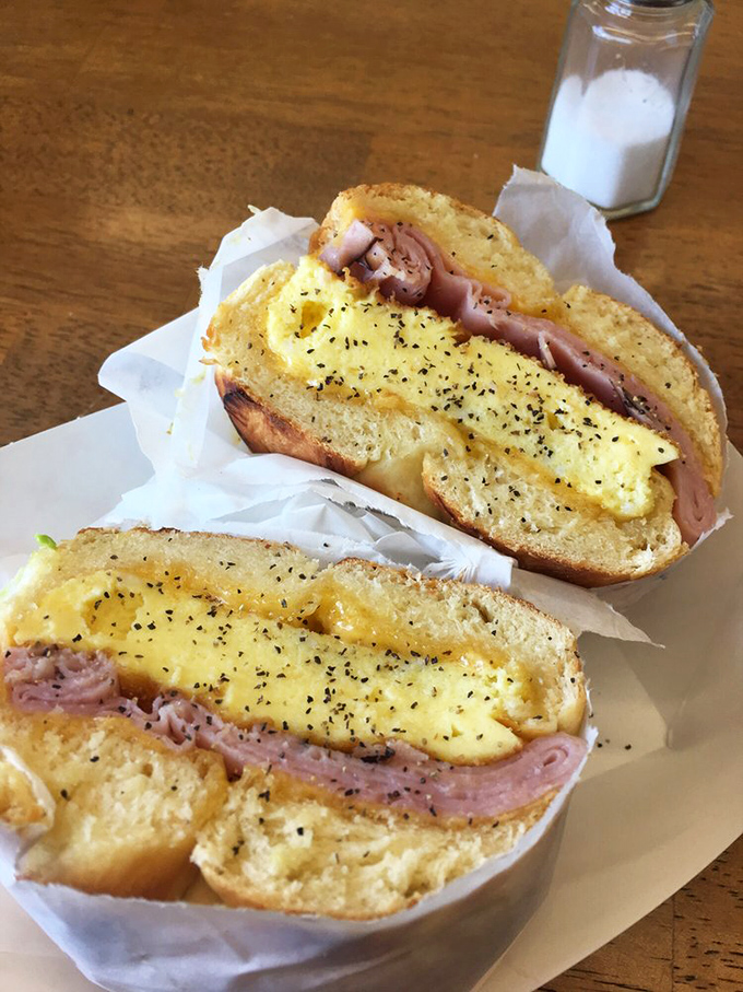 The perfect ratio of bread to filling—like the Golden Ratio but tastier—makes this sandwich the kind of simple pleasure that defines a great deli.