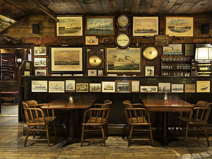Where every wall tells a seafaring tale. The Gris doesn't just display maritime history—it marinates you in it while you enjoy your chowder.