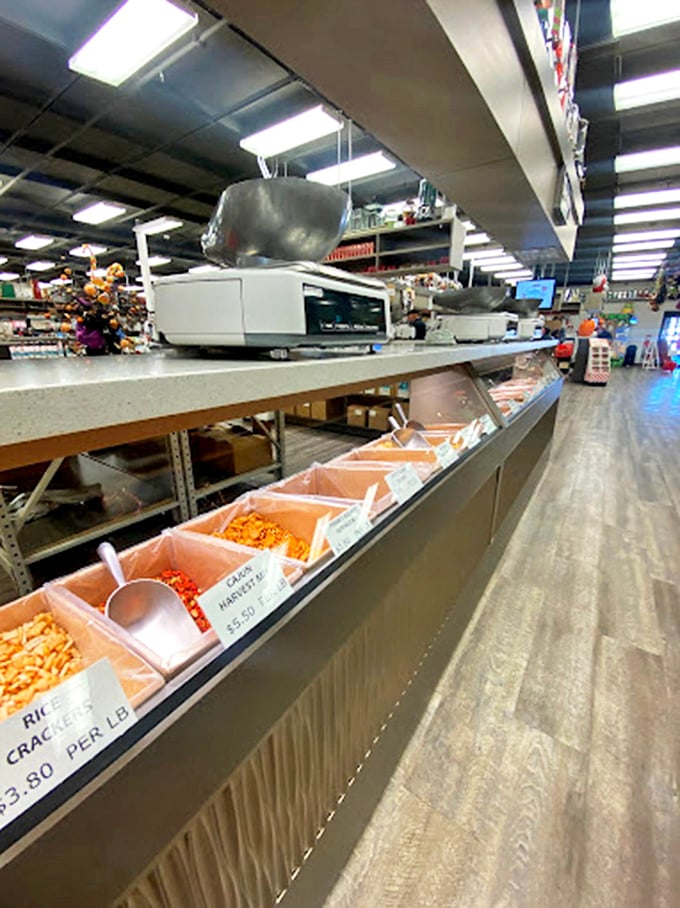 The moment of truth at the weighing station – where childhood dreams meet adult budgets in delicious negotiation.