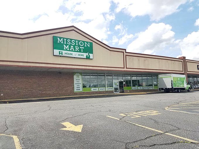 Mission Mart's massive storefront is the thrifting equivalent of Disneyland – magical, expansive, and guaranteed to make adults giddy with excitement.