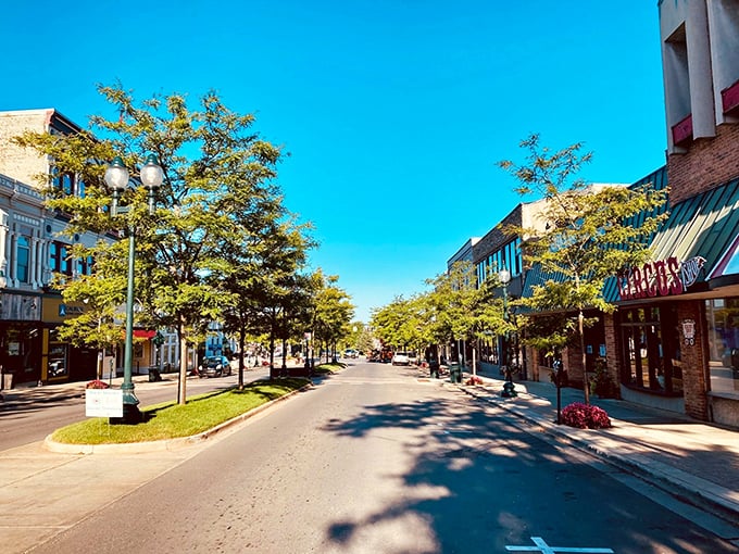 Petoskey's tree-lined downtown offers shade for your summer strolls and shelter for your retirement savings – beauty meets affordability.