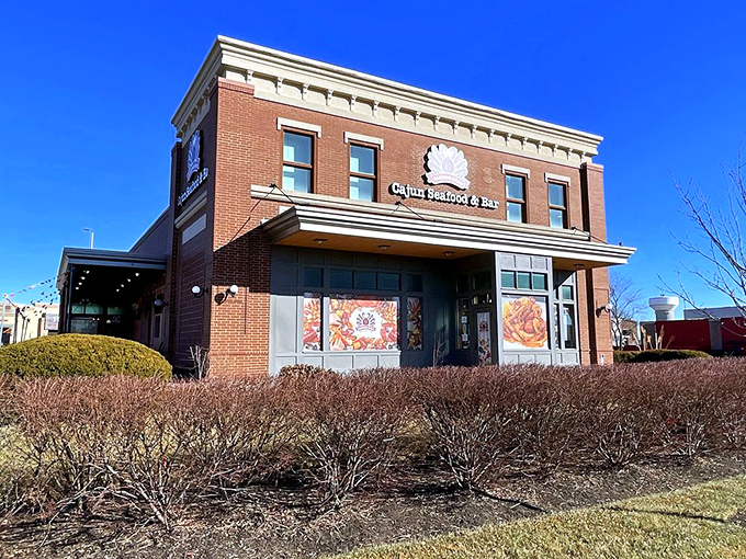 The unassuming brick exterior of Dancing Crab hides a seafood paradise within. Like finding a pearl in Kansas City's oyster.