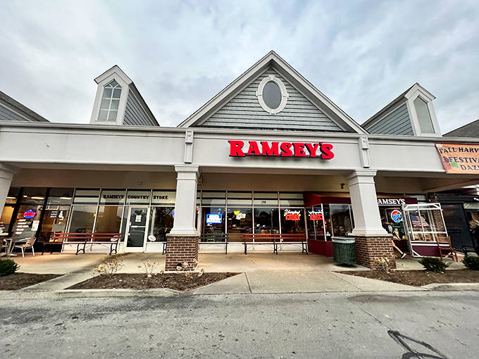 Tucked into an Andover shopping center, Ramsey's unassuming exterior hides culinary treasures that would make any Kentucky grandma proud.