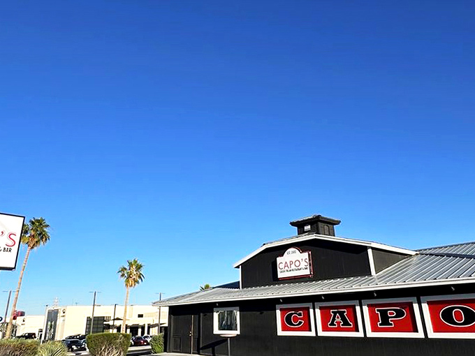 Capo's: Where the pasta is homemade, the cocktails are stiff, and the atmosphere is straight out of "The Godfather" – minus the horse head.