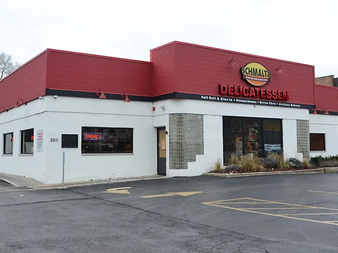Welcome to Schmaltz, where the exterior is as unassuming as Clark Kent, but inside? Pure sandwich superhero headquarters.