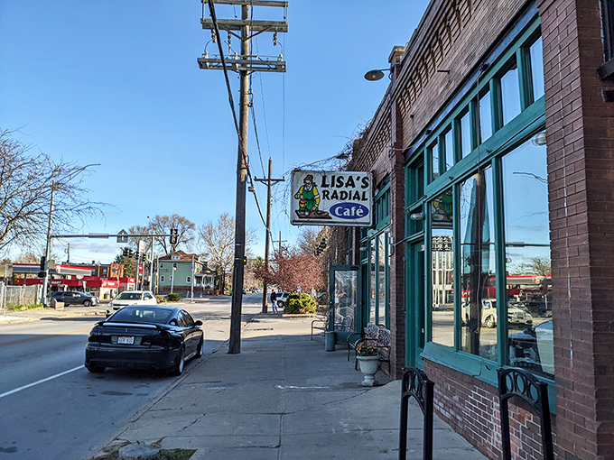 The unassuming brick exterior of Lisa's Radial Cafe hides culinary treasures that locals have been keeping secret from food tourists for years.
