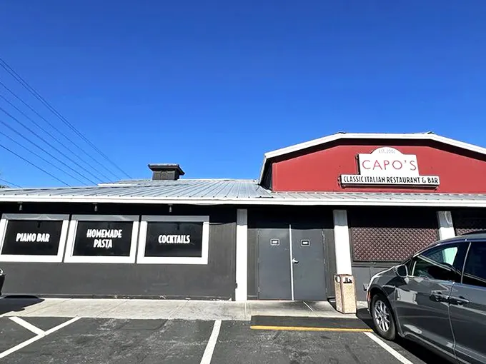 Capo's: Where the pasta is homemade, the cocktails are stiff, and the atmosphere is straight out of "The Godfather" – minus the horse head.