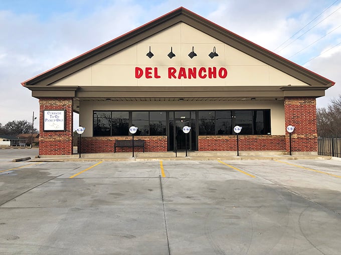 The unassuming exterior of Del Rancho belies the culinary treasures within. Like finding a diamond in a strip mall, this Oklahoma institution delivers where it counts.
