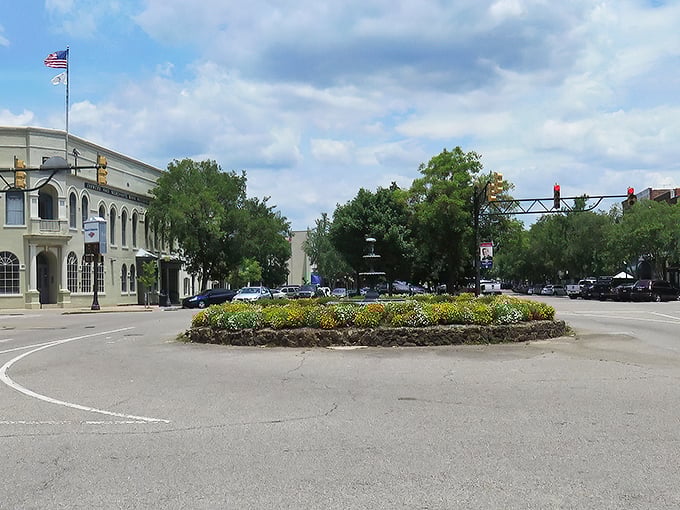 Downtown Aiken's wide boulevards and flower-filled medians aren't just pretty—they're a time machine to a more elegant era when horses, not horsepower, ruled the streets. 