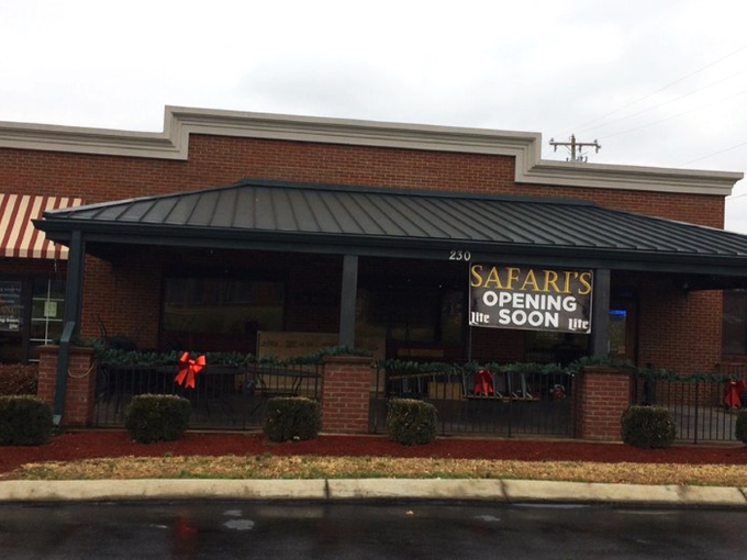 The unassuming brick exterior with its jaunty striped awnings gives just a hint of the culinary adventure waiting inside. Like finding treasure in your own backyard.