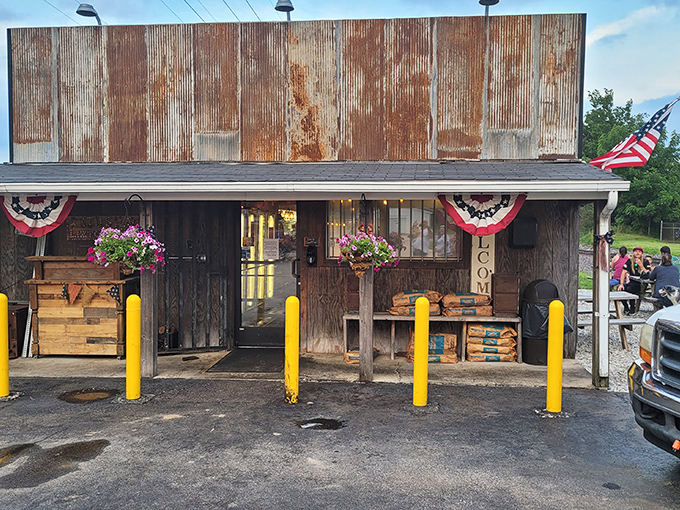 Don't judge this rustic book by its weathered cover – barbecue magic happens behind those humble walls.