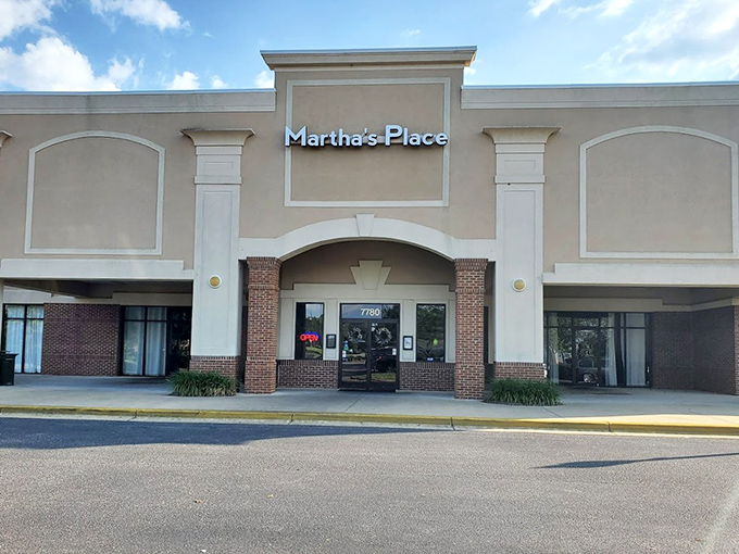 Martha's Place makes a modest first impression from the outside, but don't be fooled—culinary treasures await behind those unassuming doors.