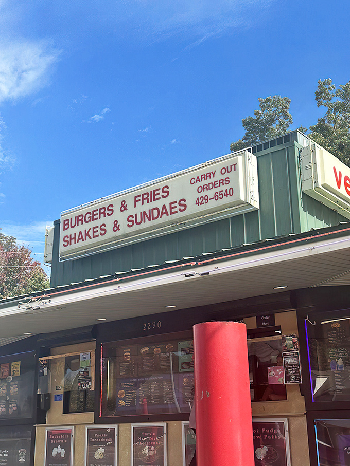 The iconic Velvet Cream sign beckons like an old friend—a time capsule of Americana that's been satisfying Mississippi cravings for over seven decades.
