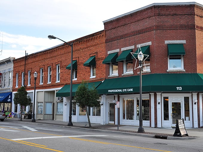 1. the charming small town in north carolina where you can live comfortably just on social security