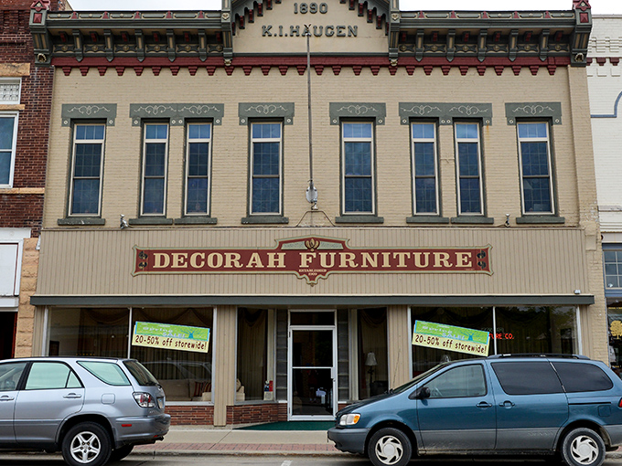 Downtown Decorah's historic buildings stand like dignified elders with stories to tell. The Dayton House beckons with small-town charm that money can't manufacture.