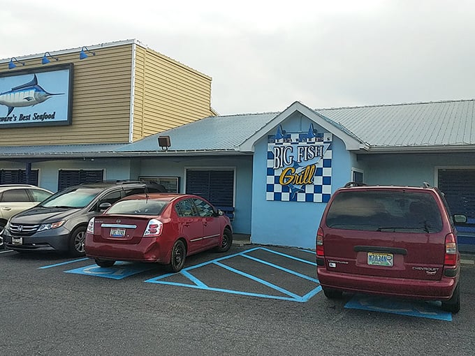 The unassuming exterior of Big Fish Grill belies the seafood paradise within. Like finding a pearl in an oyster, this Rehoboth Beach treasure awaits.