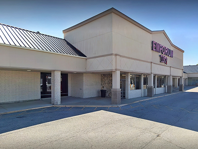 The unassuming storefront of Emporium 1101 stands like a treasure chest waiting to be opened. Don't judge this book by its cover—inside lies an Aladdin's cave of wonders.
