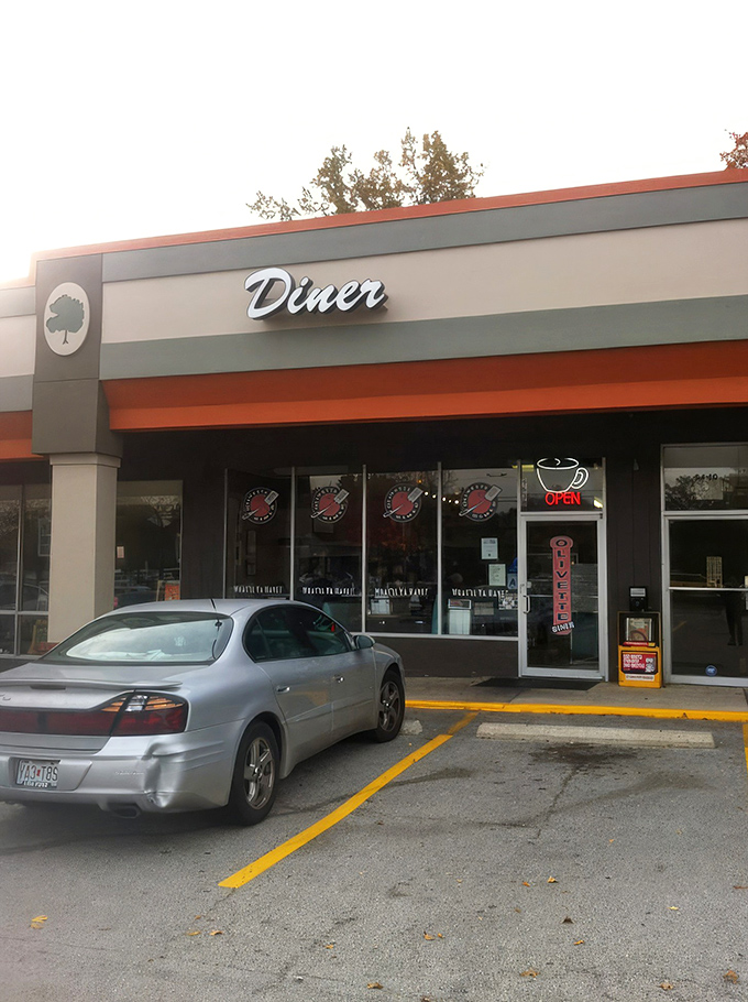 The modest exterior belies the breakfast paradise within. Like finding a treasure map in your attic, this unassuming storefront holds golden culinary rewards inside. 