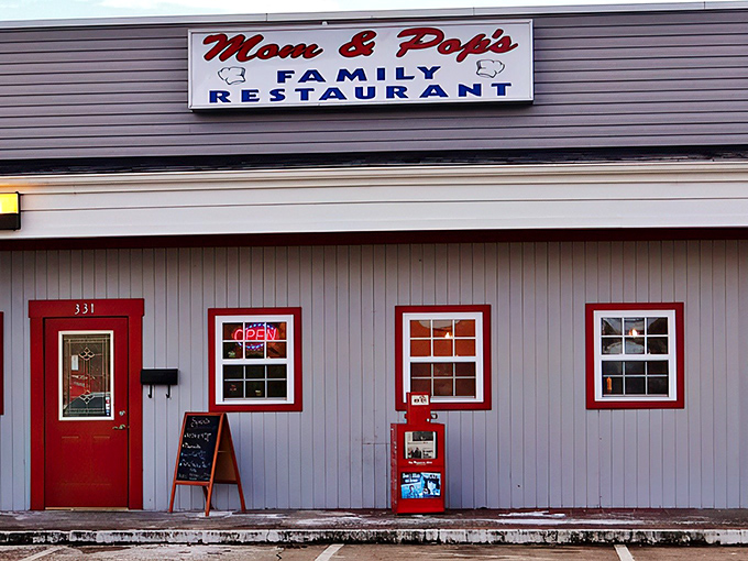 The unassuming exterior of Mom & Pop's is like that friend who doesn't brag but always delivers. Culinary treasures often hide in plain sight.