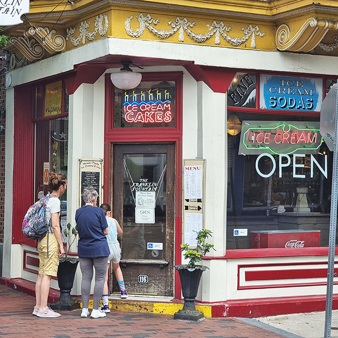 1. the homemade ice cream at this pennsylvania shop is so good, it’s worth a road trip