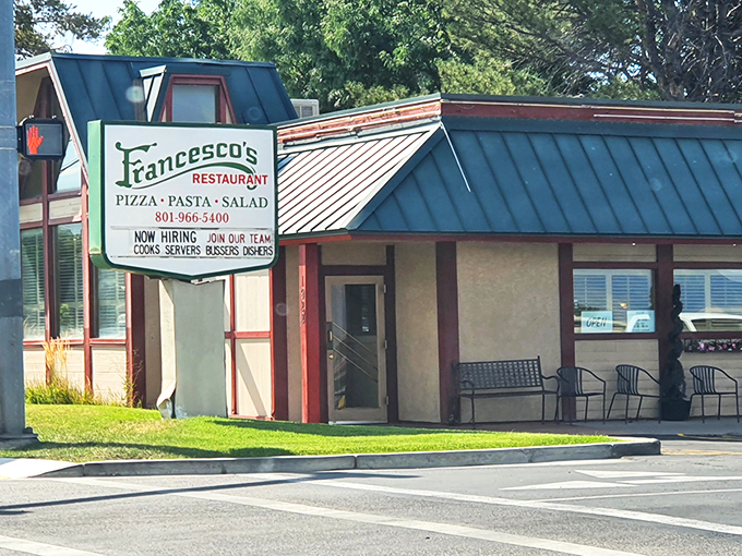 Francesco's modest exterior hides culinary treasures within, like finding a Lamborghini engine in your uncle's old Fiat.