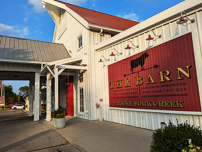 The iconic red and white exterior beckons like a culinary lighthouse. This isn't just a restaurant—it's a destination worth the drive from anywhere in Ohio. Photo credit: <a href="https://www.google.com/maps/contrib/117145315442820253174/photos/@38.8712982,-77.2746301,21697m/data=!3m2!1e3!4b1!4m3!8m2!3m1!1e1?entry=ttu&g_ep=EgoyMDI1MDQzMC4xIKXMDSoASAFQAw%3D%3D" target="_blank" rel="noopener noreferrer">Daniel Farinella</a>