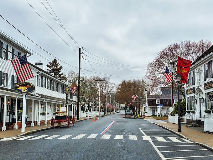 Main Street Essex welcomes you with that perfect small-town charm that makes you wonder if you've accidentally stepped onto a movie set