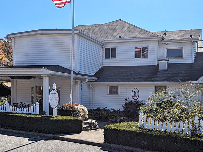 The unassuming white exterior of Dan'l Boone Inn belies the culinary treasures within—like finding a Broadway show in a barn.