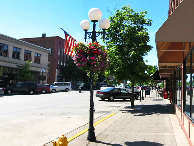 Downtown Red Wing's flower-adorned lampposts aren't just pretty—they're a promise that small-town charm isn't extinct in America after all.