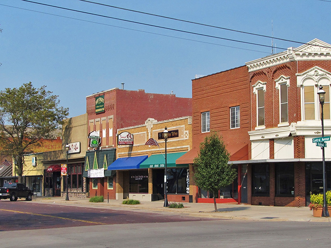 Downtown Kearney's brick-paved streets aren't just charming—they're a time machine with modern amenities. History and affordability wrapped in warm Nebraska hospitality.