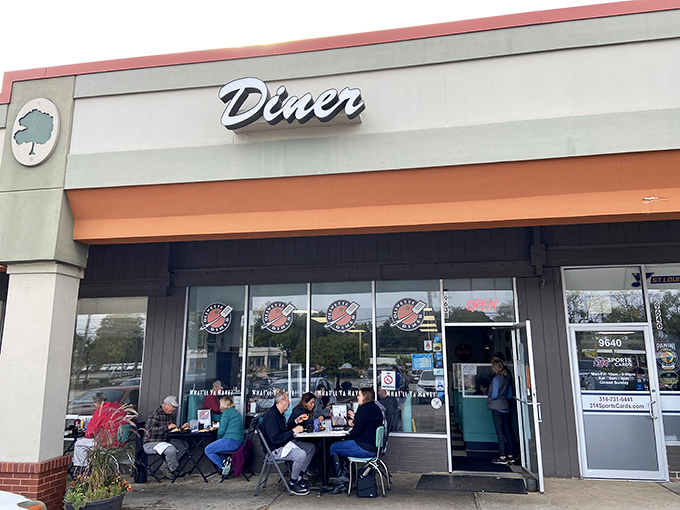 The modest exterior belies the breakfast paradise within. Like finding a treasure map in your attic, this unassuming storefront holds golden culinary rewards inside.