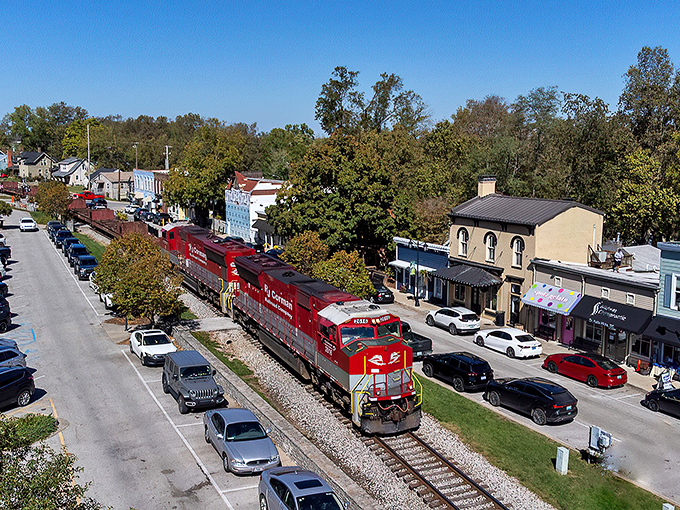 Downtown Berea showcases its small-town charm with historic storefronts that haven't surrendered to the homogenized mall aesthetic plaguing America's suburbs.