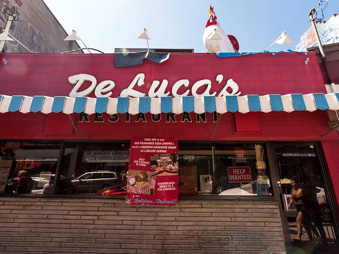 The iconic red awning of DeLuca's has been beckoning hungry Pittsburghers for generations, a breakfast beacon in the Strip District.