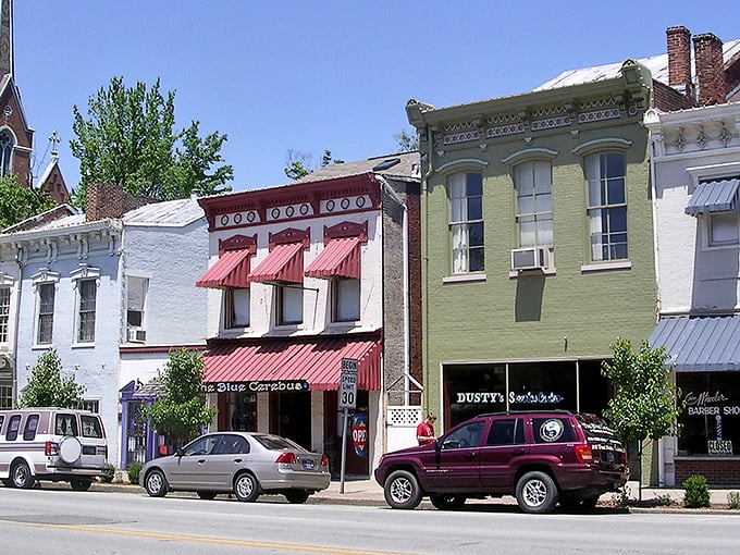 Madison's Main Street looks like a movie set, but these colorful Victorian storefronts are the real deal—no Hollywood magic required.