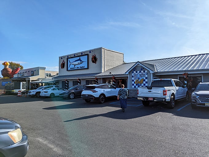 The unassuming exterior of Big Fish Grill belies the seafood paradise within. Like finding a pearl in an oyster, this Rehoboth Beach treasure awaits.