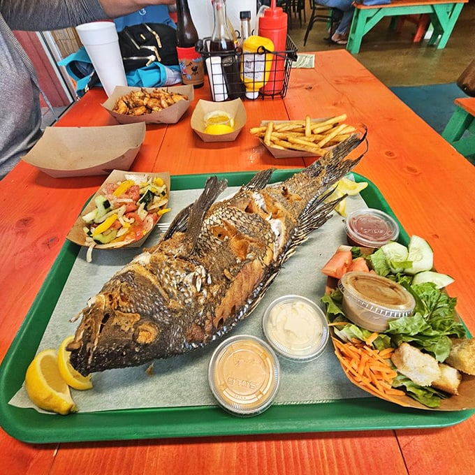 Blackened fish bites: the seafood equivalent of potato chips. Warning: starting with "just one" is scientifically impossible.