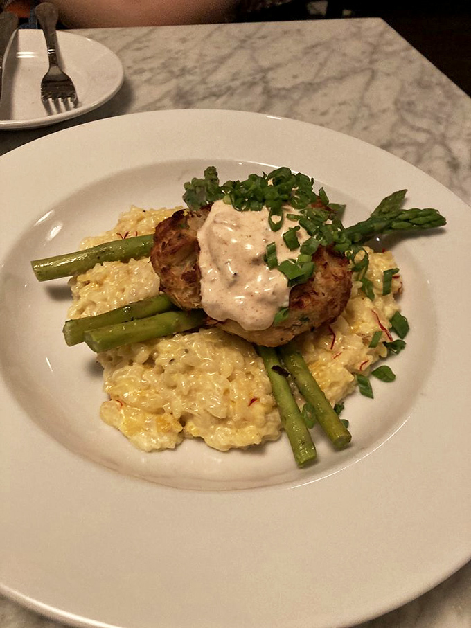 Not just a crab cake—a Delaware declaration of coastal pride with minimal filler and maximum flavor.