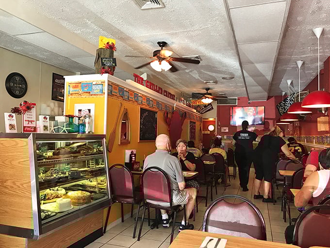 Packed with happy diners, this place has the buzzing energy of people who know they've discovered something special—and can't wait for the food to arrive.