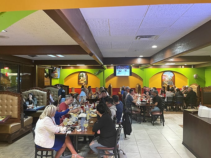 When a restaurant is this packed, it's not just serving food – it's serving memories. The buzz of happy diners is its own kind of seasoning.