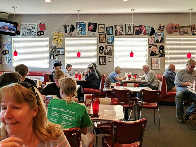 The true measure of a great diner isn't just the food—it's the community that gathers there, creating a symphony of conversation and clinking silverware.