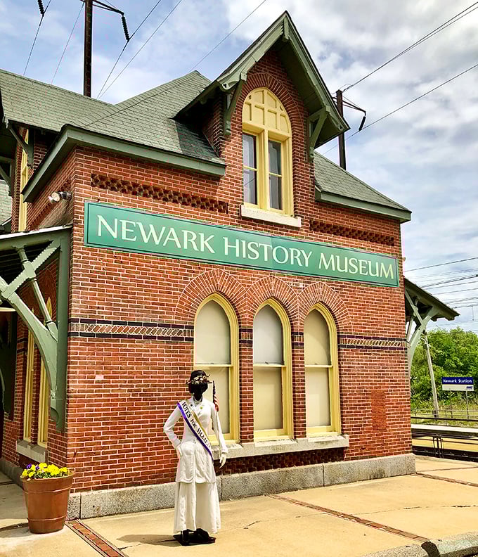 The Newark History Museum's Victorian brick charm houses stories that connect today's treasure hunters with yesterday's everyday heroes.