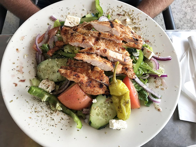 Fresh, crisp, and colorful – this salad provides the perfect counterpoint to deli indulgences. Virtue never tasted so good!