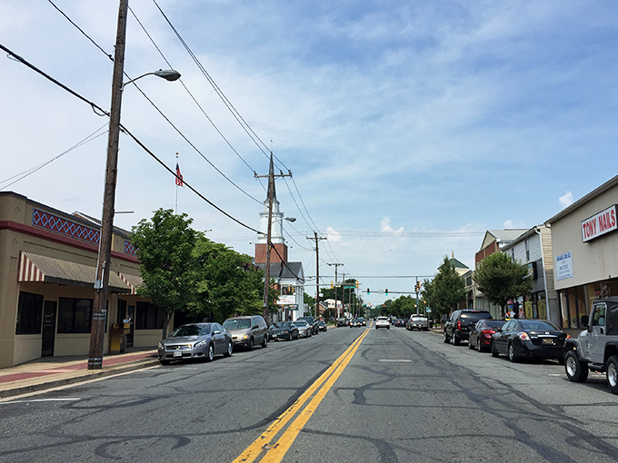 Aberdeen's main street offers small-town charm with practical amenities that make retirement living both pleasant and convenient.