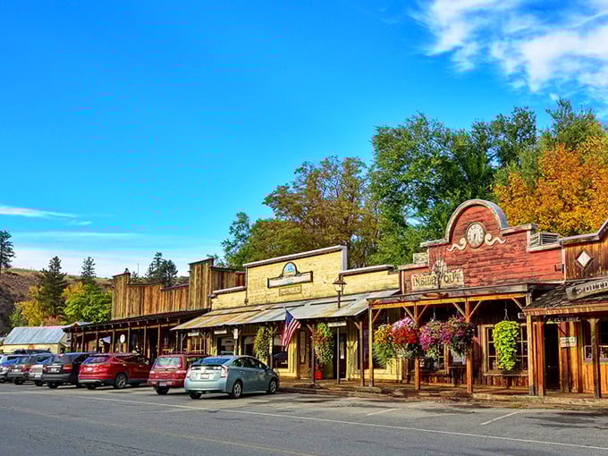 Winthrop’s Old West vibe is like stepping onto a movie set – rustic storefronts and a sense of frontier spirit.