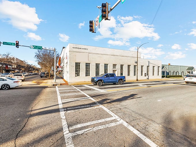 The colorful storefronts of Monroe's main street invite exploration – small-town charm with prices that won't send you running back to the big city. 